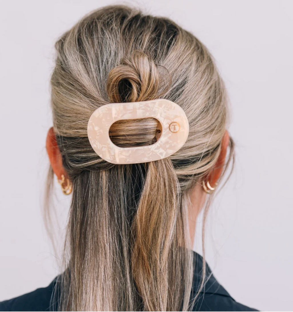 Soft Surf Small Flat Round Hair Clip – Lou & Company